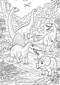 Free Printable Dinosaurs for Kids